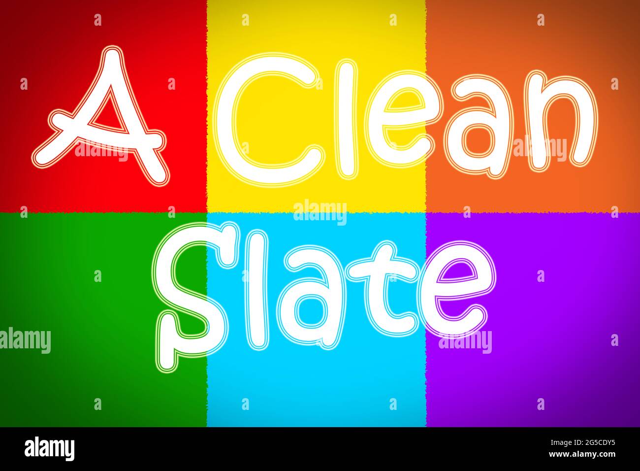 Start with a clean slate hi-res stock photography and images - Alamy