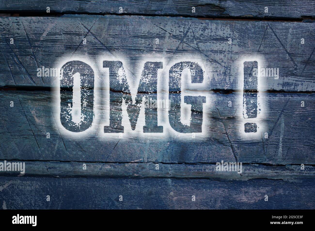 Oh My God Concept text on background Stock Photo - Alamy