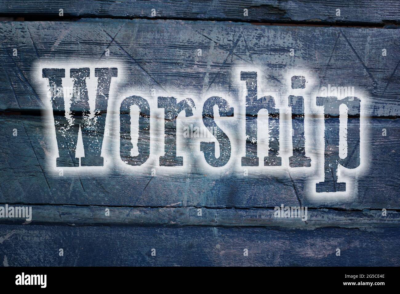 Worship Concept text on background Stock Photo - Alamy