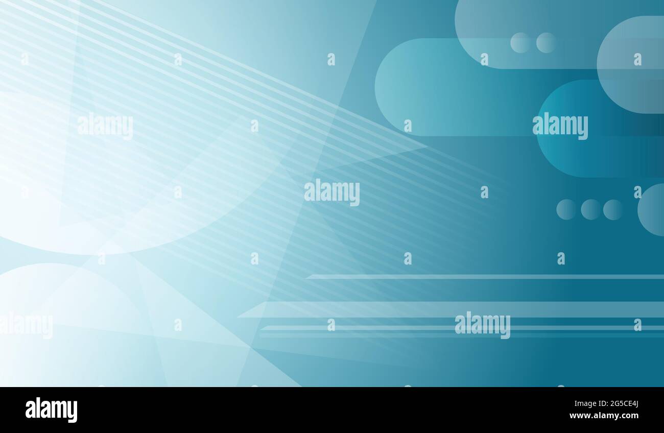 blue modern geometric abstract background Stock Vector Image & Art - Alamy