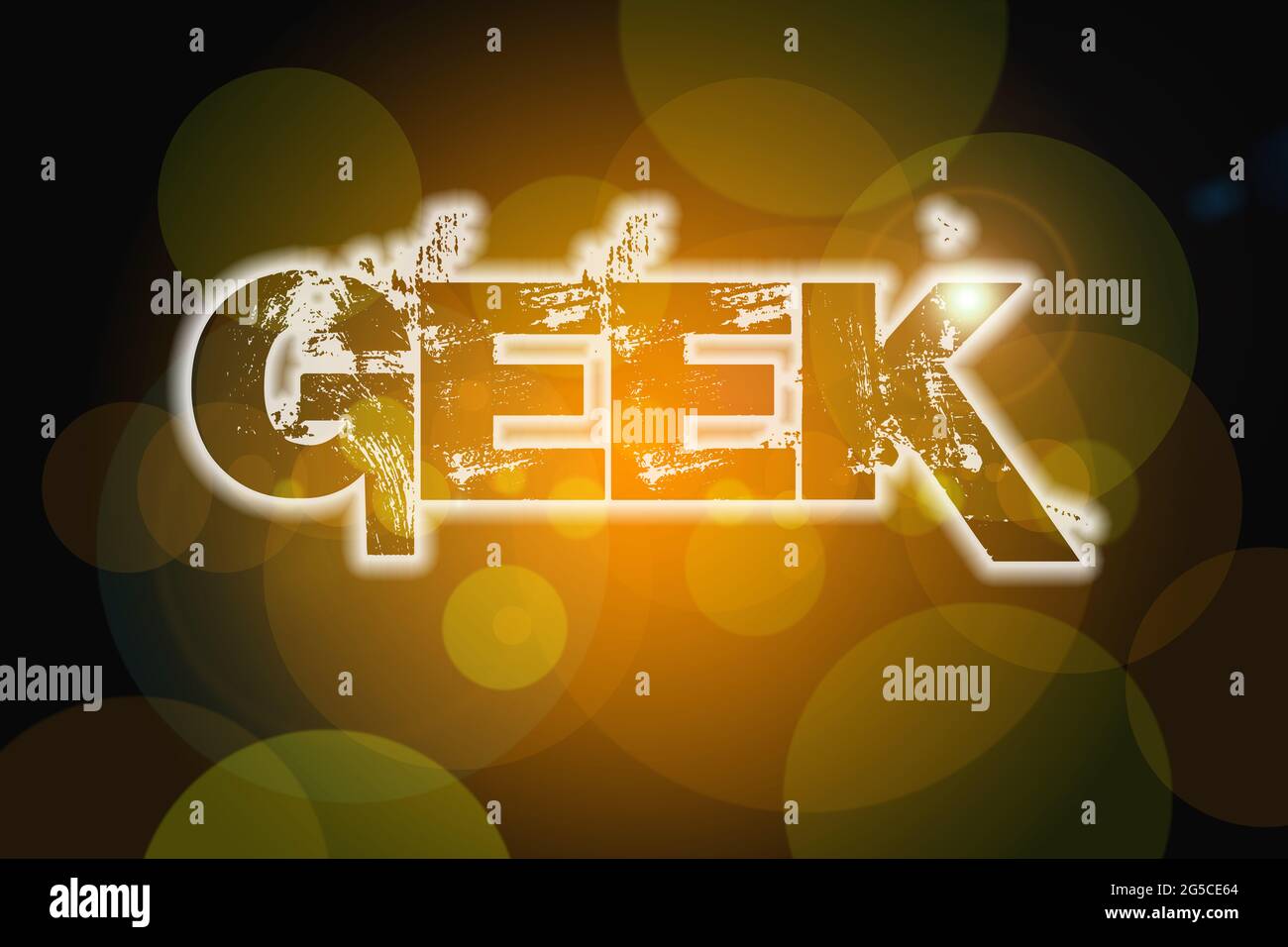 Geek Concept text on background Stock Photo - Alamy