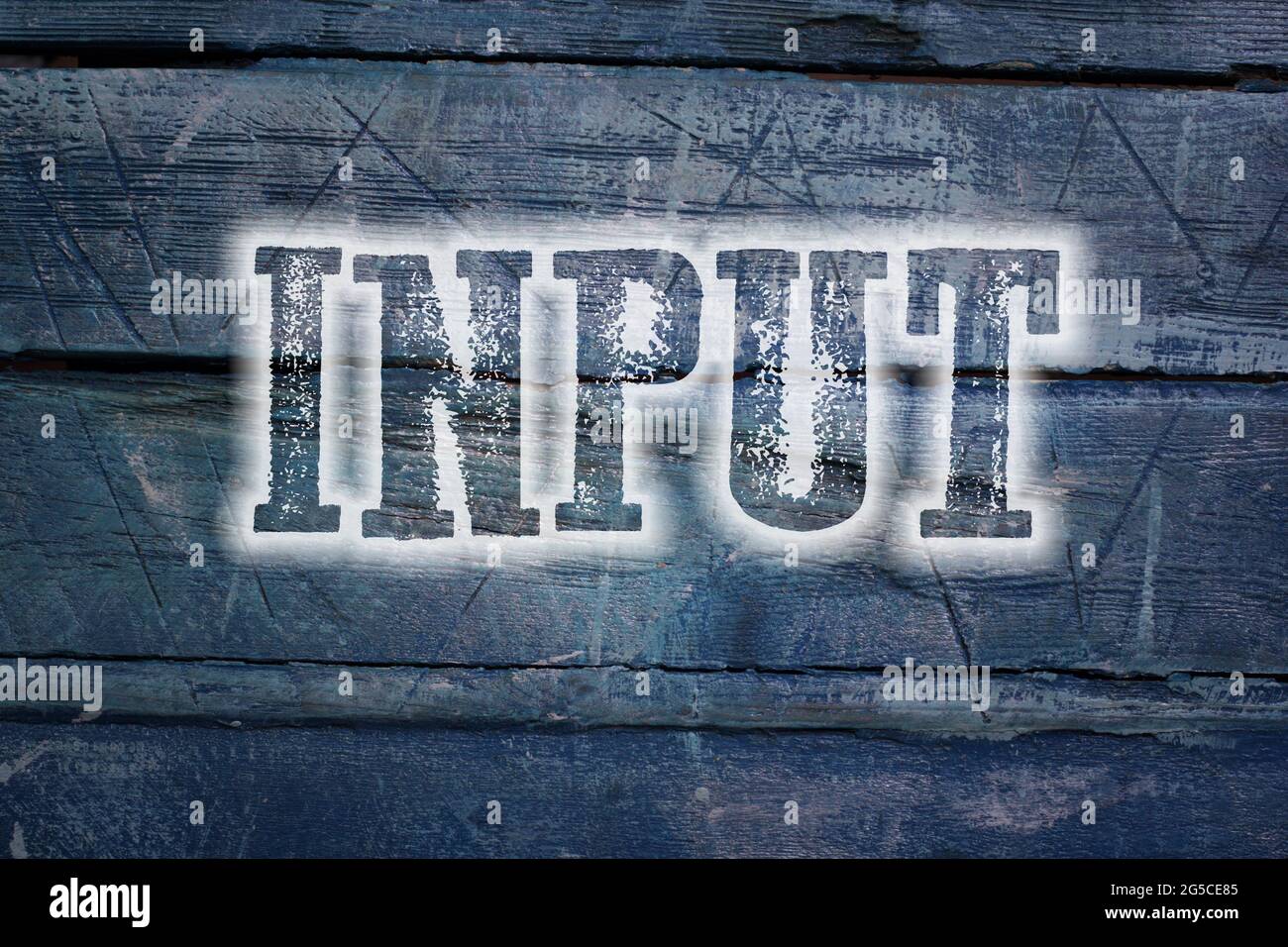 Input Concept text on background Stock Photo - Alamy