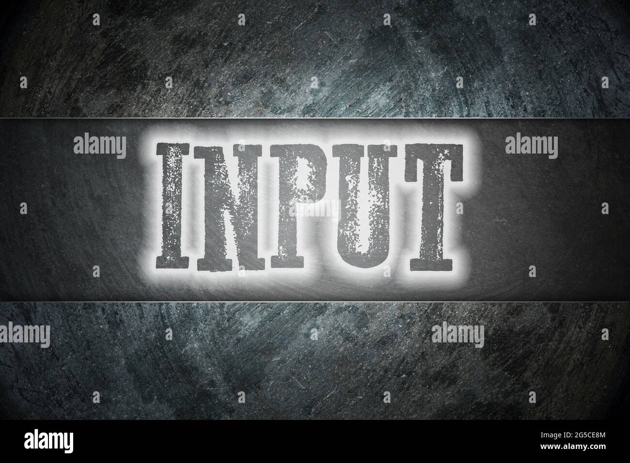 Input Concept text on background Stock Photo - Alamy