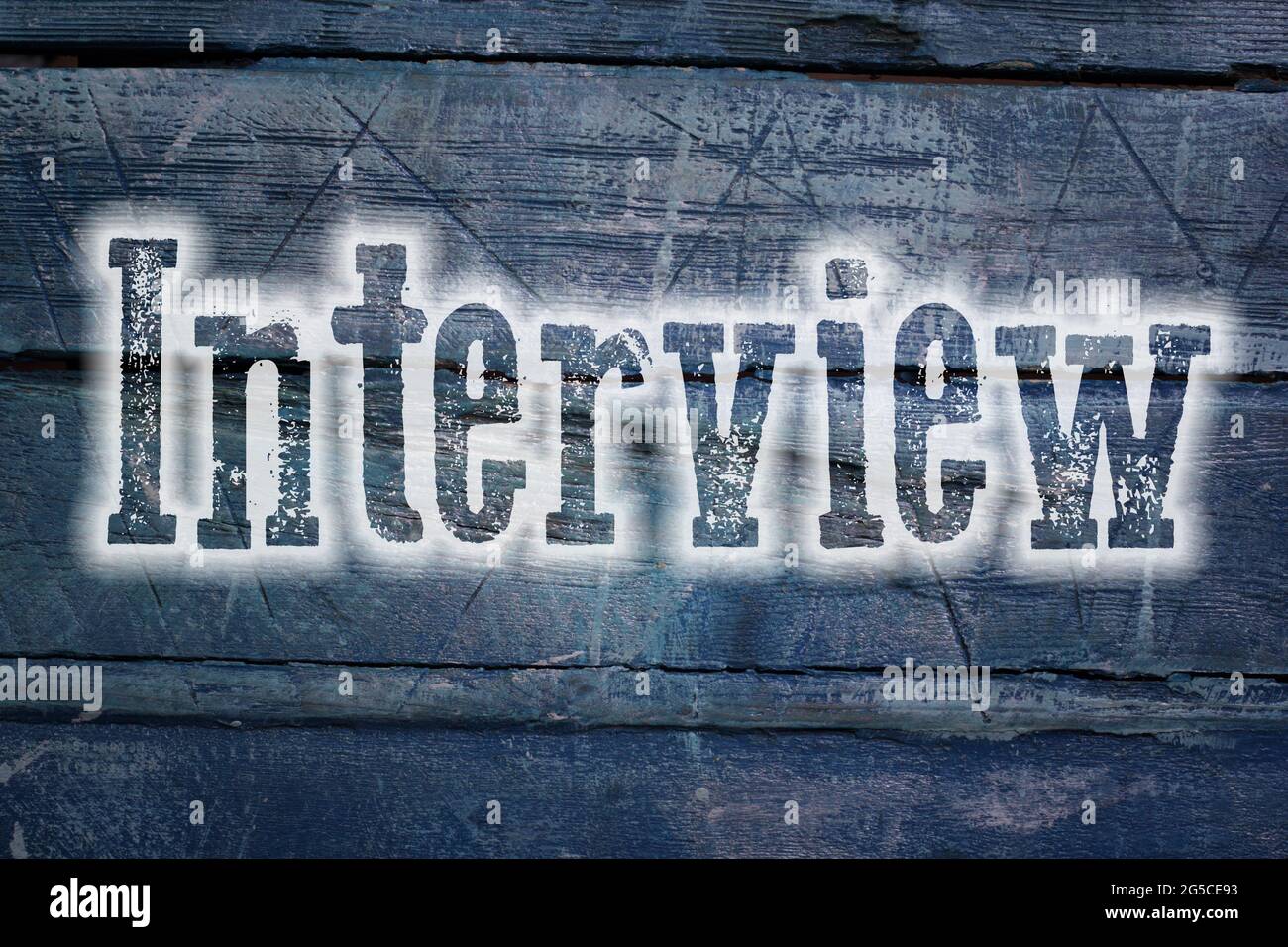 Interview Concept text on background Stock Photo - Alamy