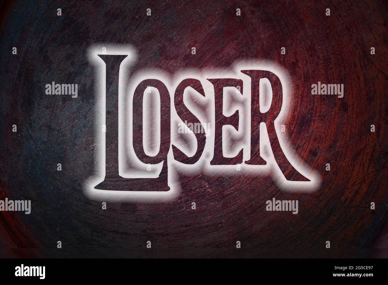 Loser text hi-res stock photography and images - Alamy