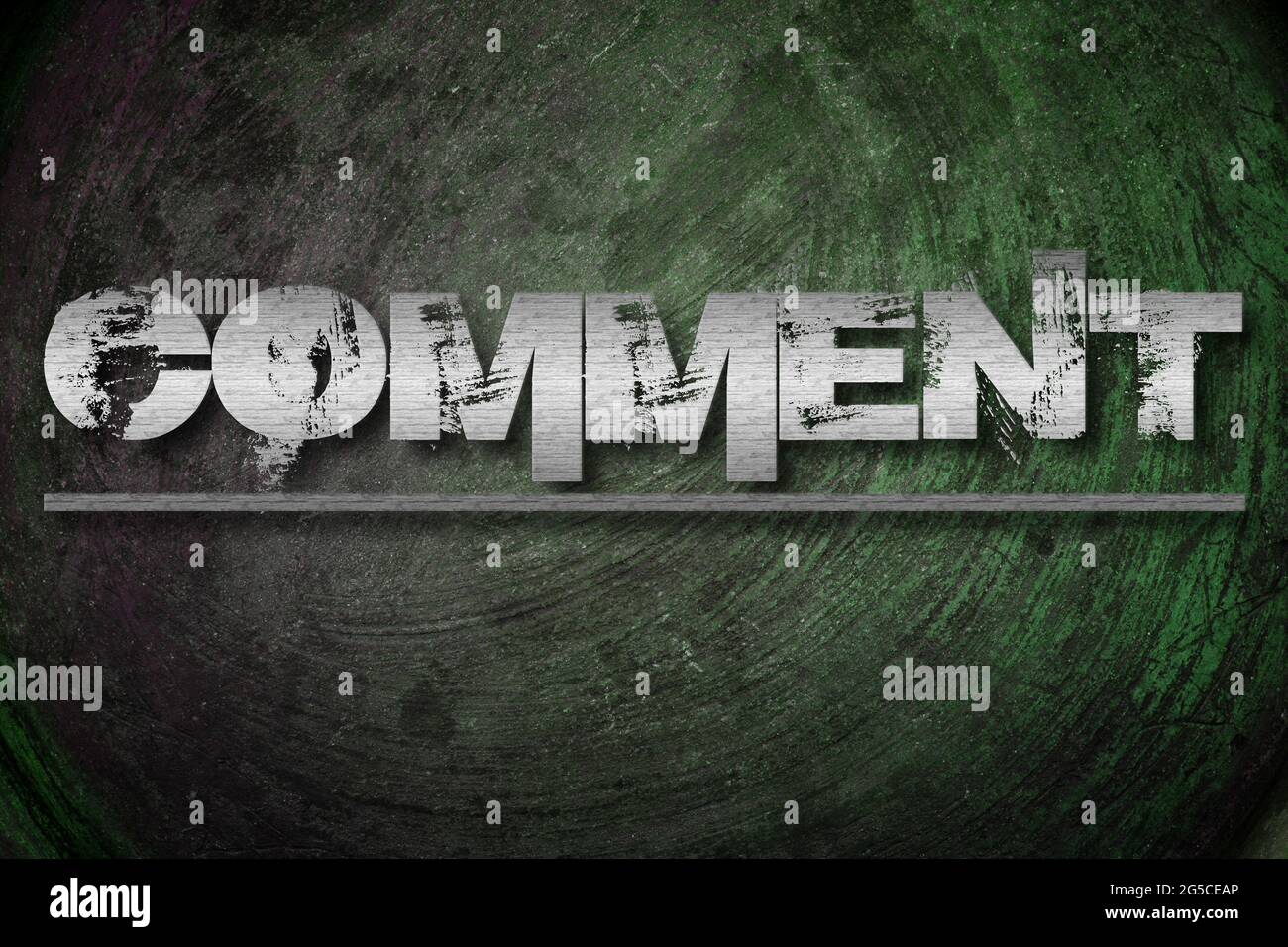 Comment Concept text on background Stock Photo - Alamy