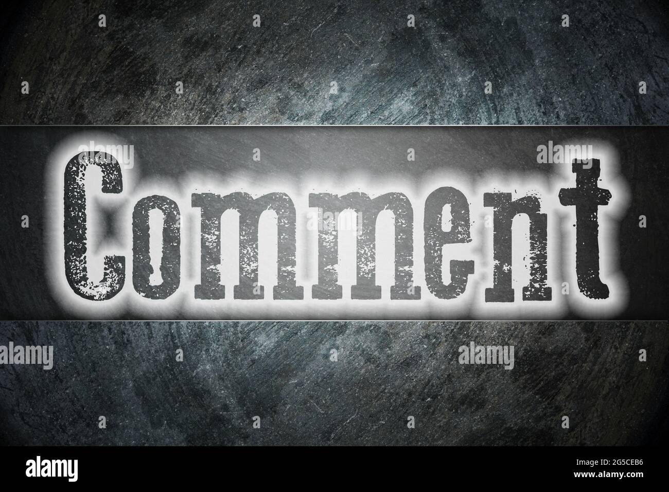 Comment Concept text on background Stock Photo - Alamy