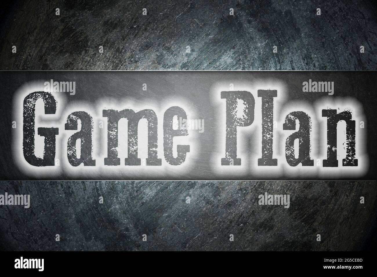 Game Plan Concept text on background Stock Photo - Alamy