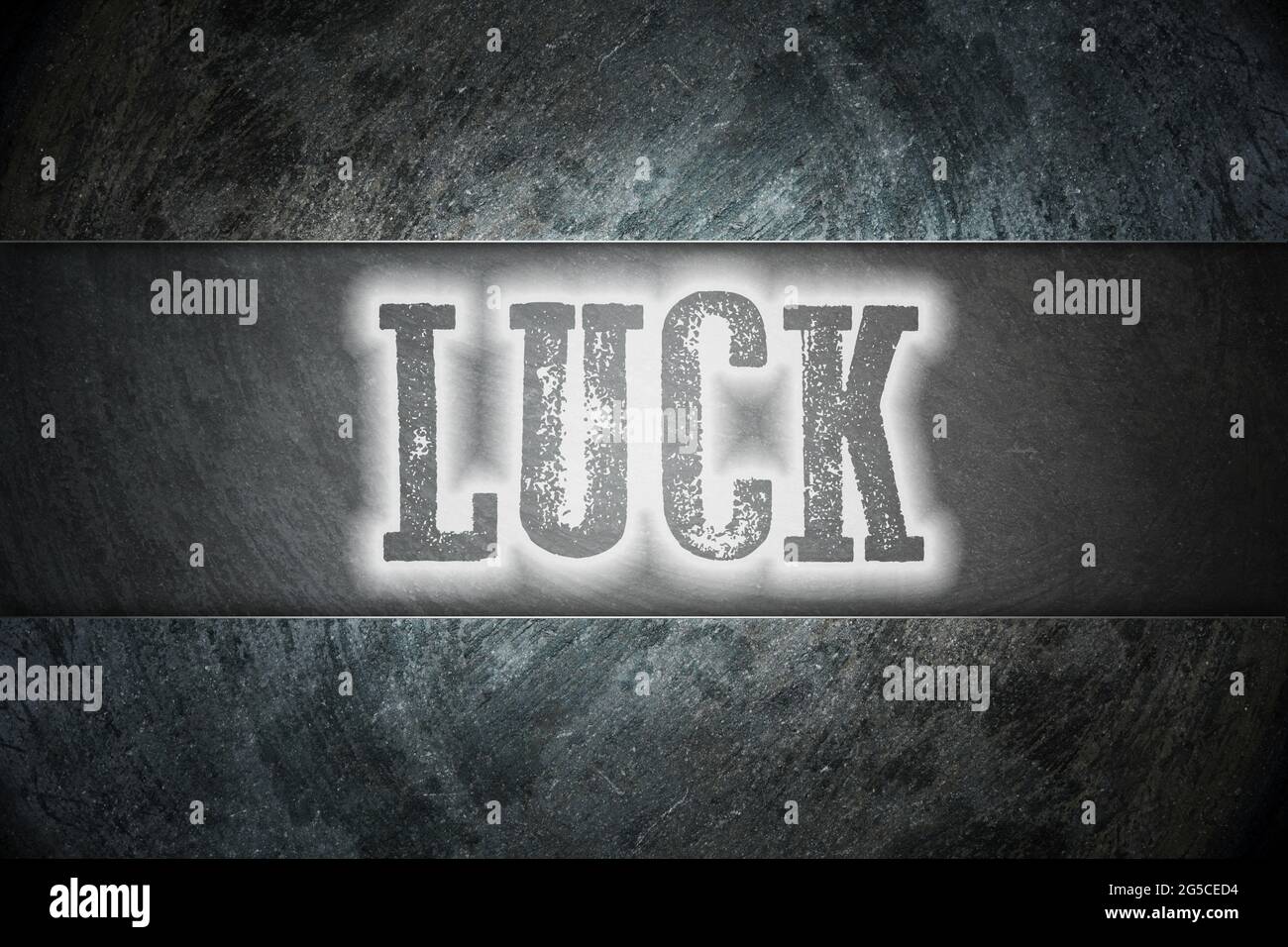 Luck Concept text on background Stock Photo - Alamy