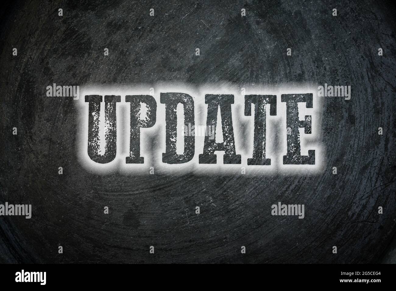 Update board hi-res stock photography and images - Alamy