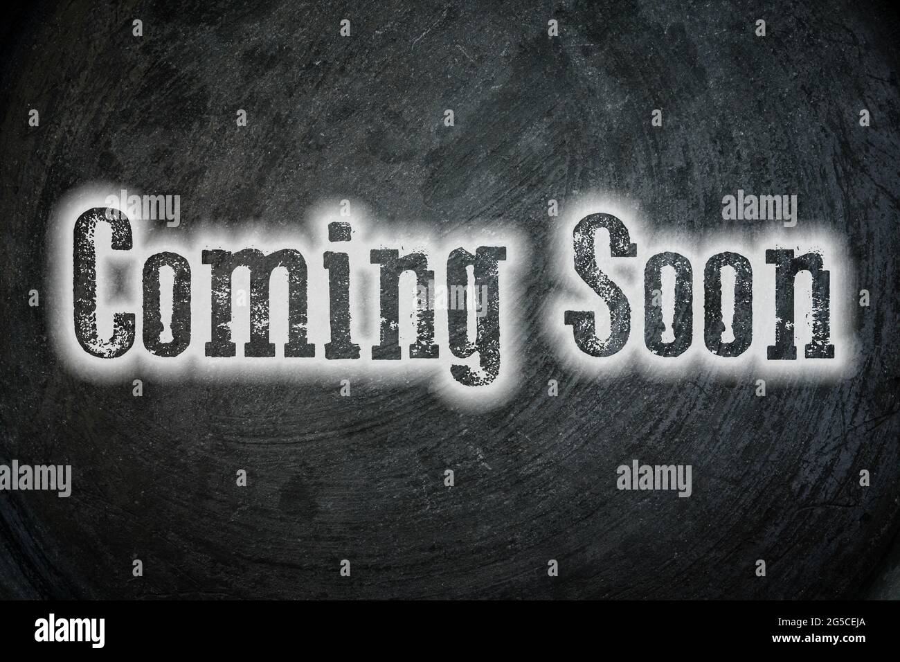 Coming Soon Concept Stock Photo - Alamy