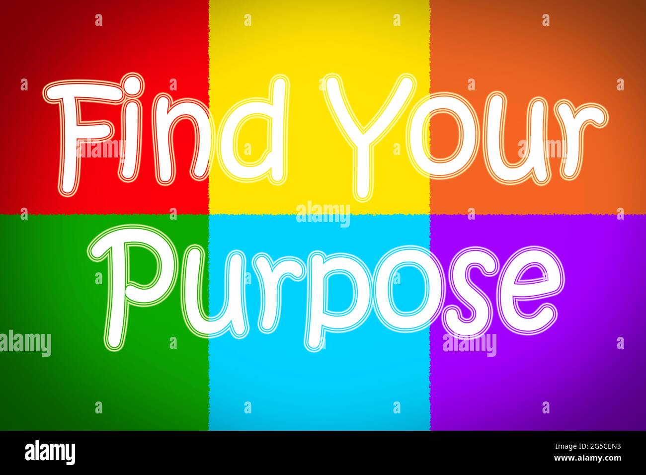 Find Your Purpose Concept text on background Stock Photo - Alamy
