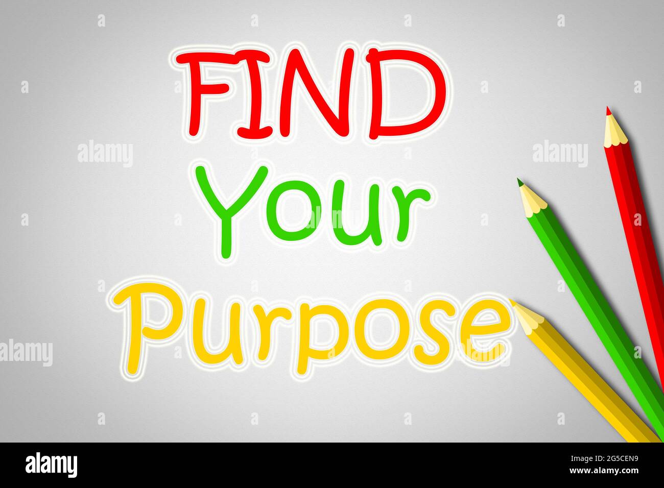 Find Your Purpose Concept text on background Stock Photo - Alamy