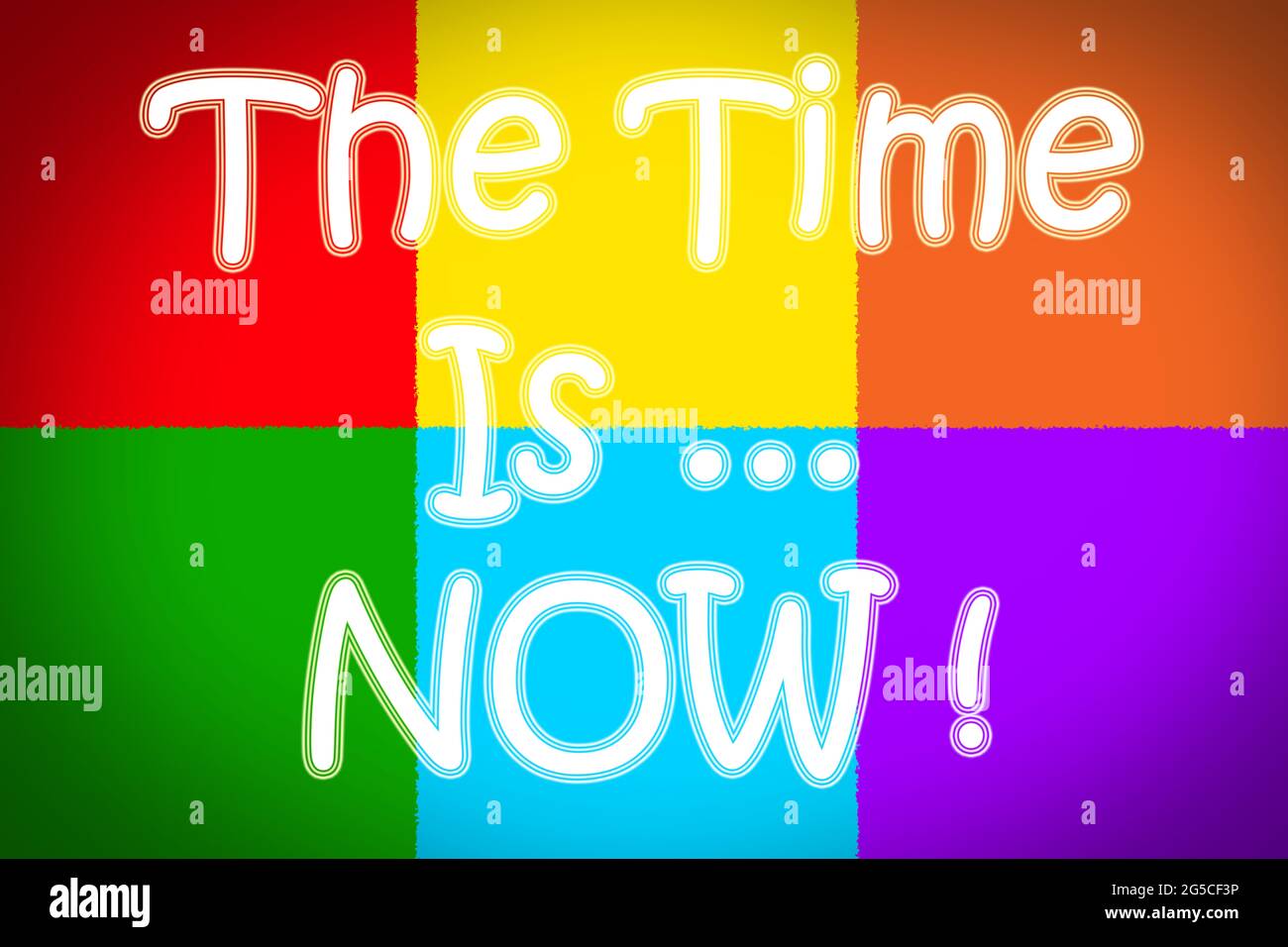 Brand text onl blackboard Stock Photo - Alamy