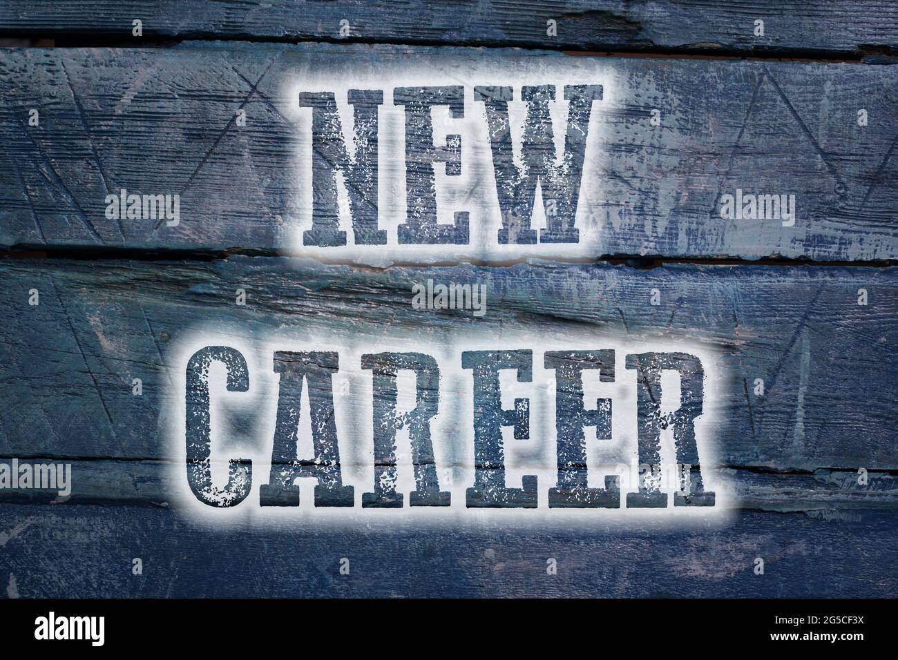 New Career Concept text on background Stock Photo - Alamy