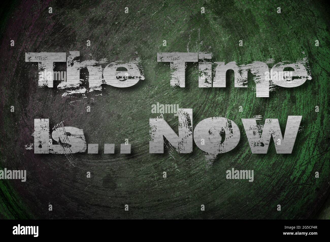 The Time Is Now Concept text on background Stock Photo - Alamy