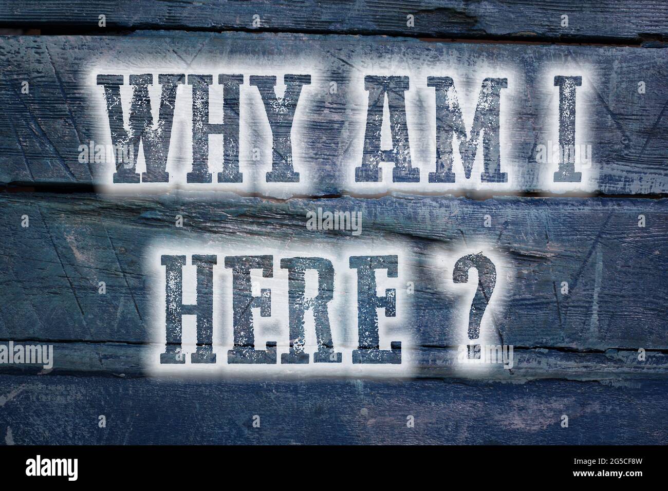 Why Am I Here Concept text on background idea Stock Photo - Alamy