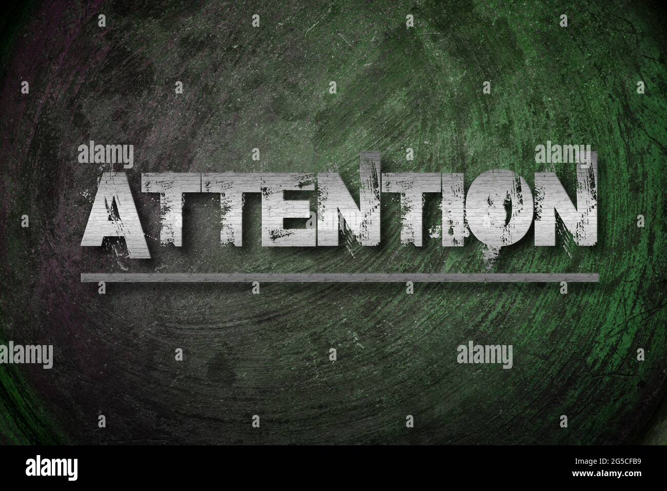 Attention Concept text on background Stock Photo - Alamy