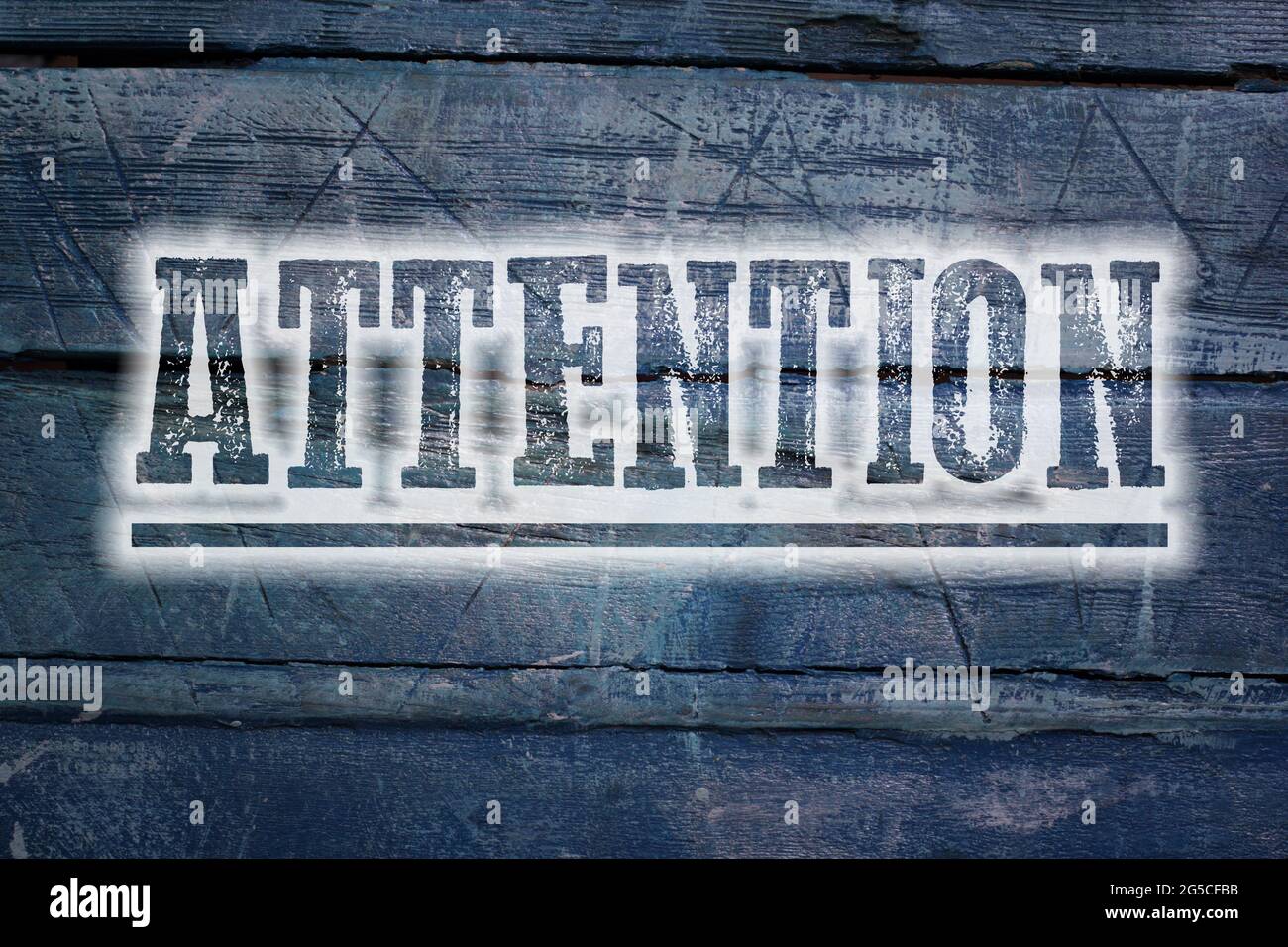 Attention Concept text on background Stock Photo - Alamy