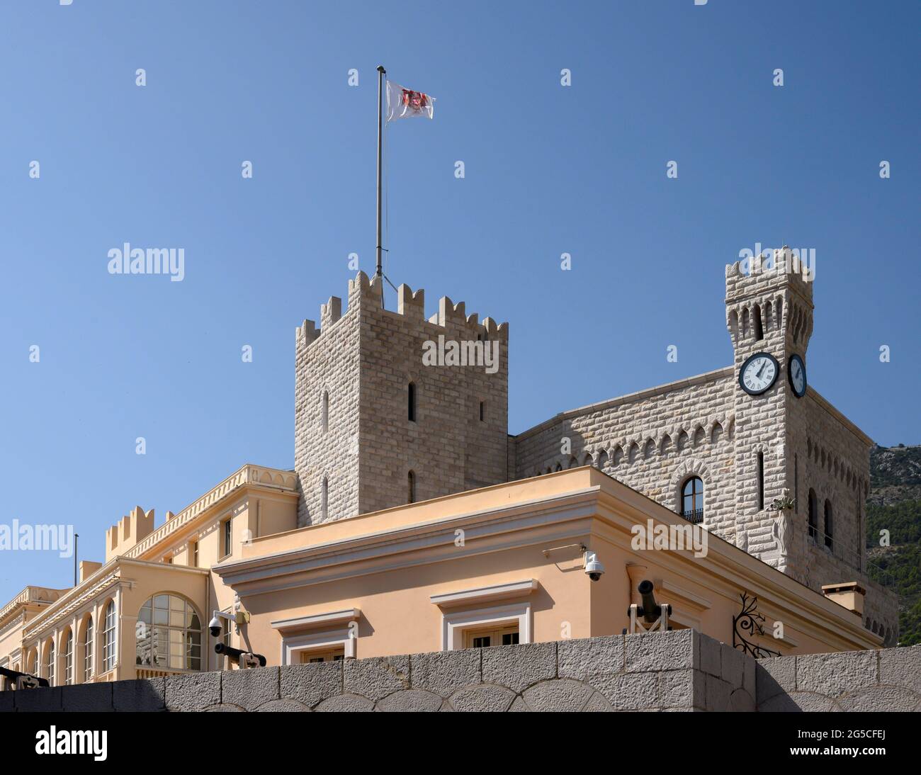 Historical buildings in Monaco City Stock Photo - Alamy