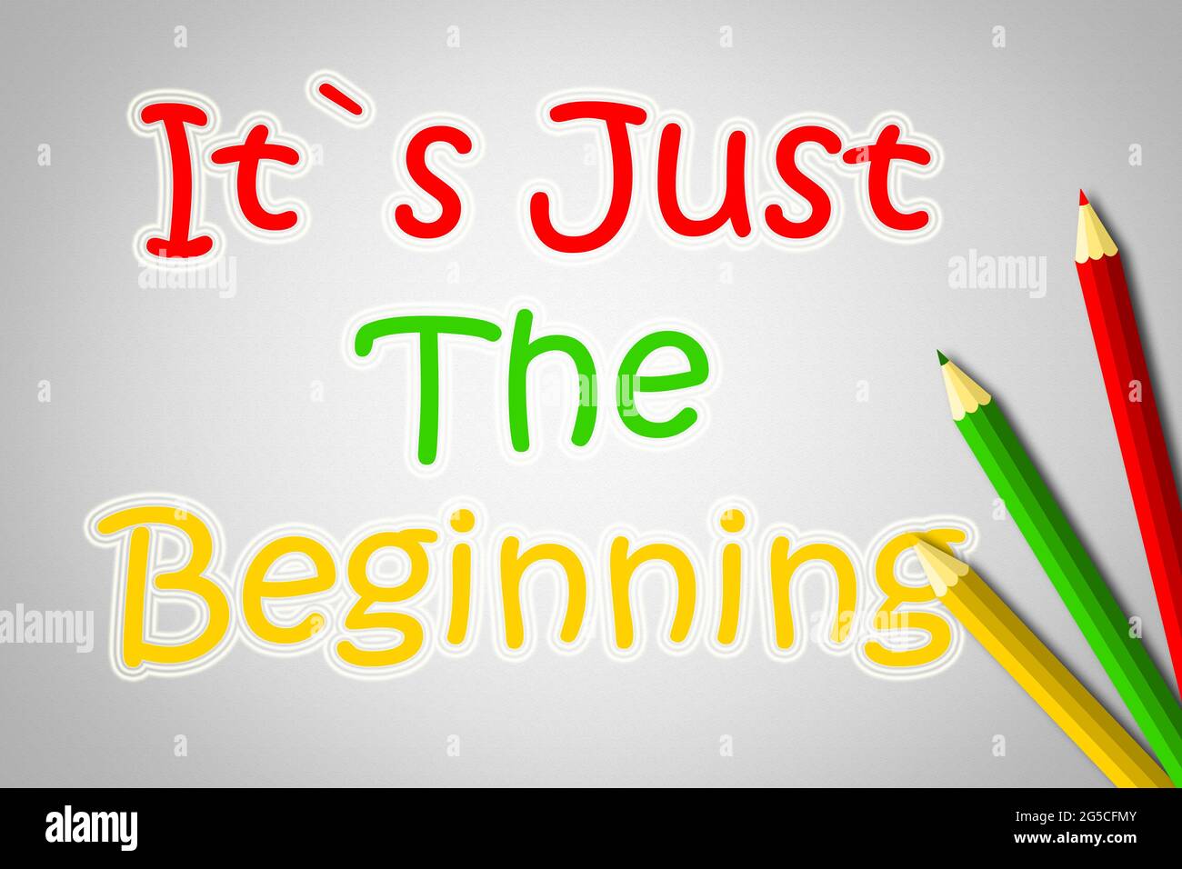 Just the beginning hi-res stock photography and images - Alamy