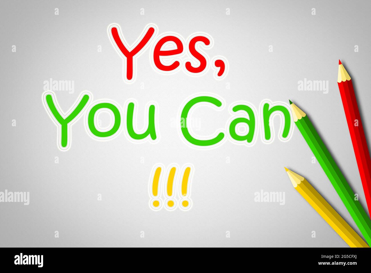 Yes we can slogan hi-res stock photography and images - Alamy
