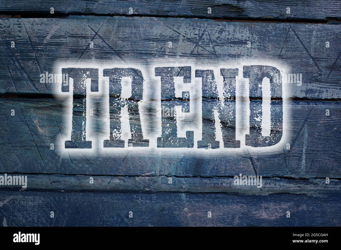 Trend Concept text on background Stock Photo - Alamy