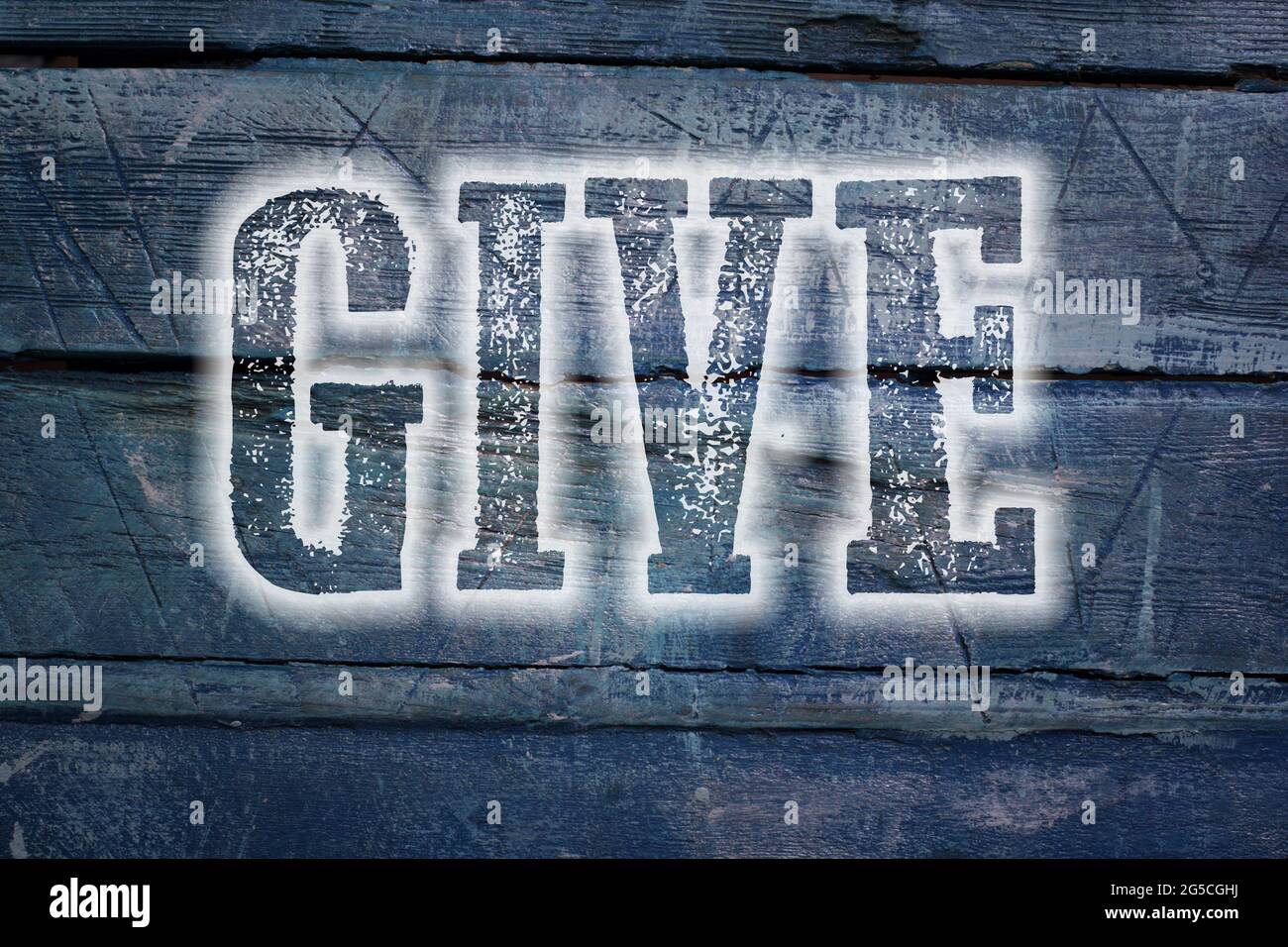 Give Concept text Stock Photo - Alamy