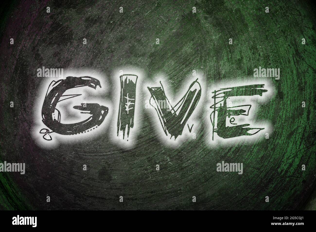 Give Concept text Stock Photo - Alamy