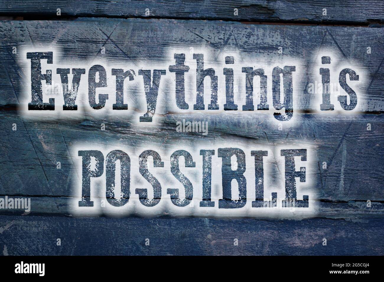 Everything is possible hi-res stock photography and images - Alamy