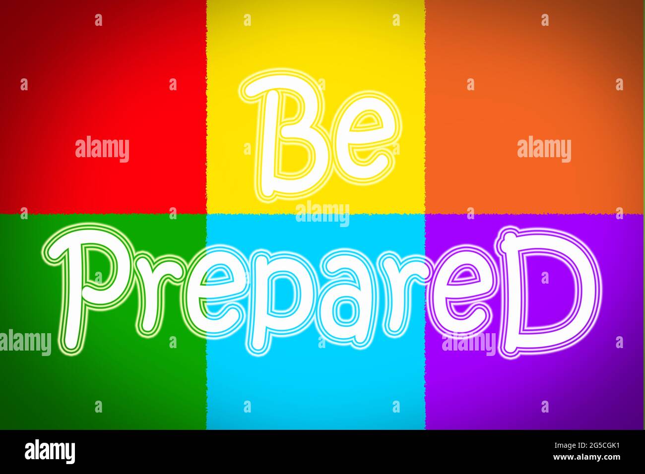 Be Prepared Concept text Stock Photo - Alamy
