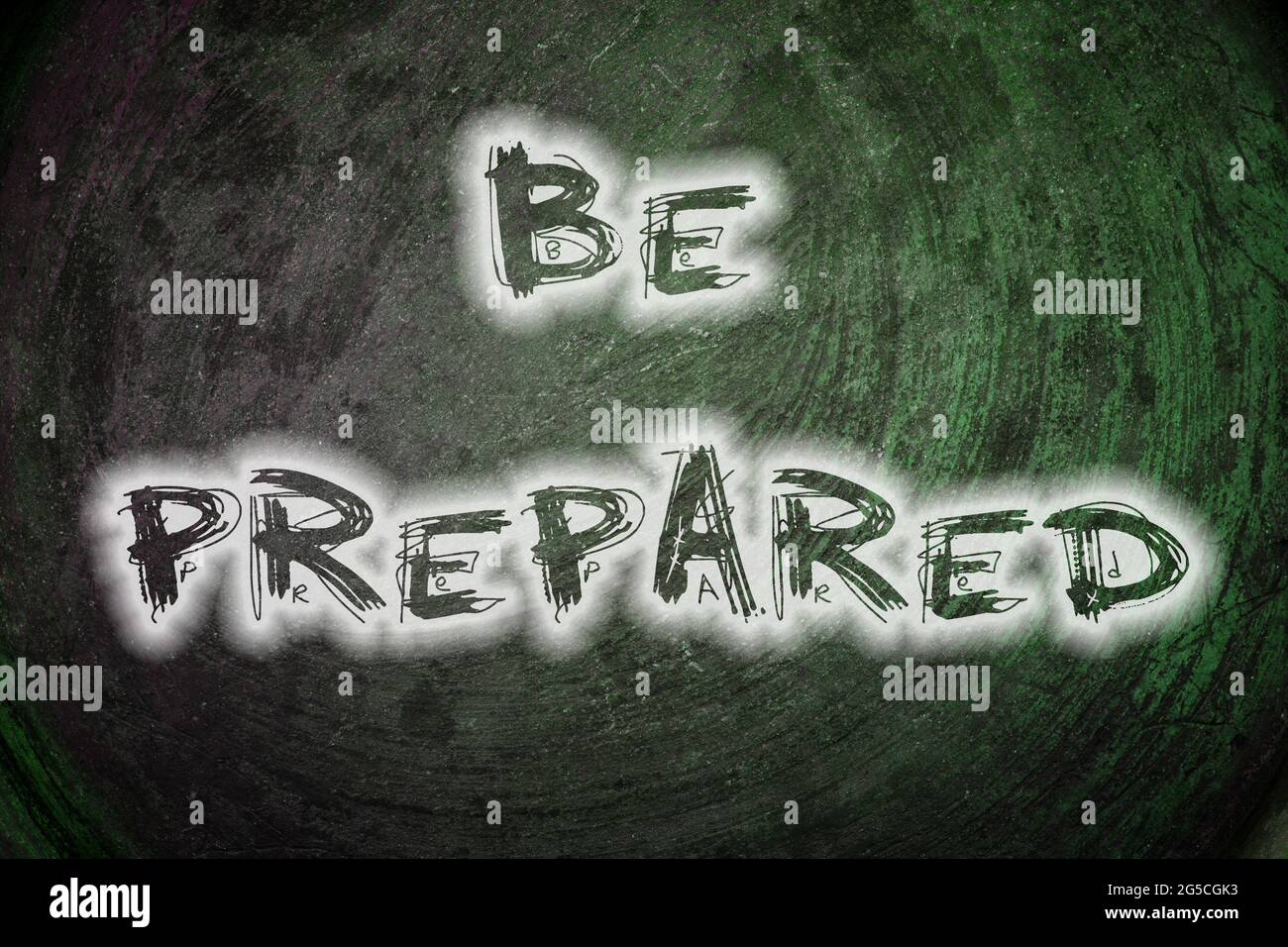 Be Prepared Concept text Stock Photo - Alamy