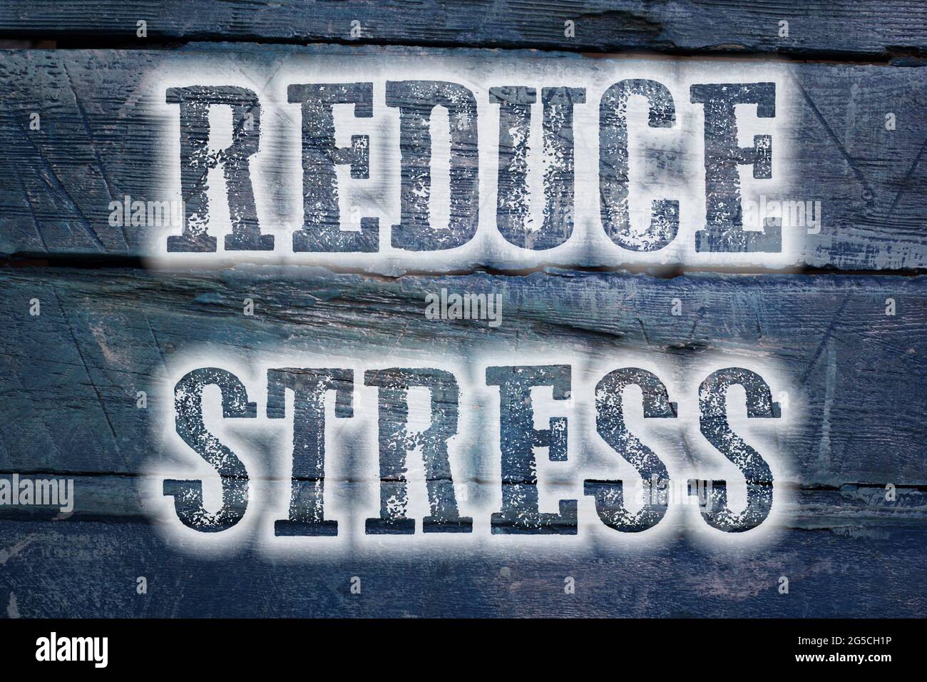 Reduce Stress Concept text on background Stock Photo - Alamy