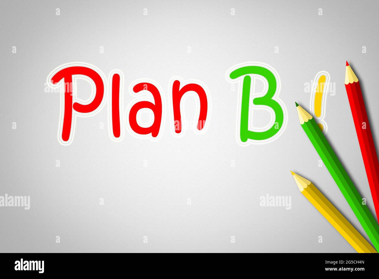 Plan B Concept text on background Stock Photo - Alamy