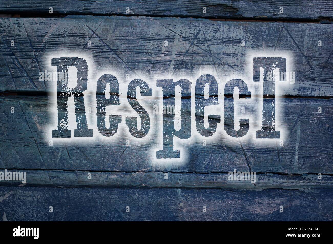 Respect Concept text on background Stock Photo - Alamy