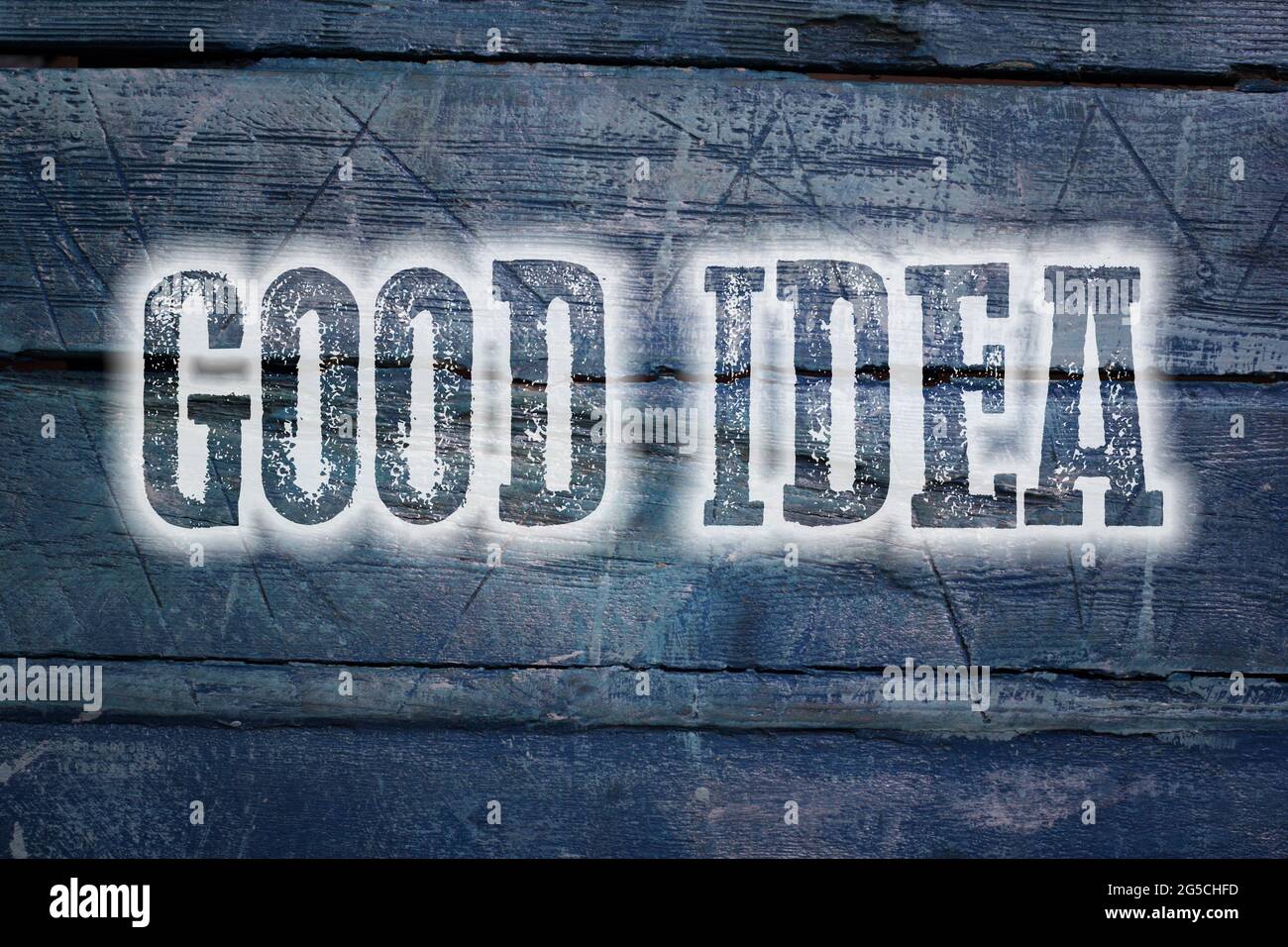 Good Idea Concept text on background Stock Photo - Alamy