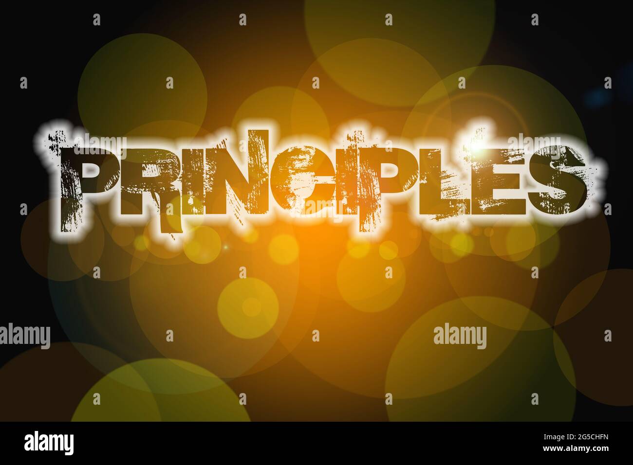 Principles Concept text on background Stock Photo - Alamy