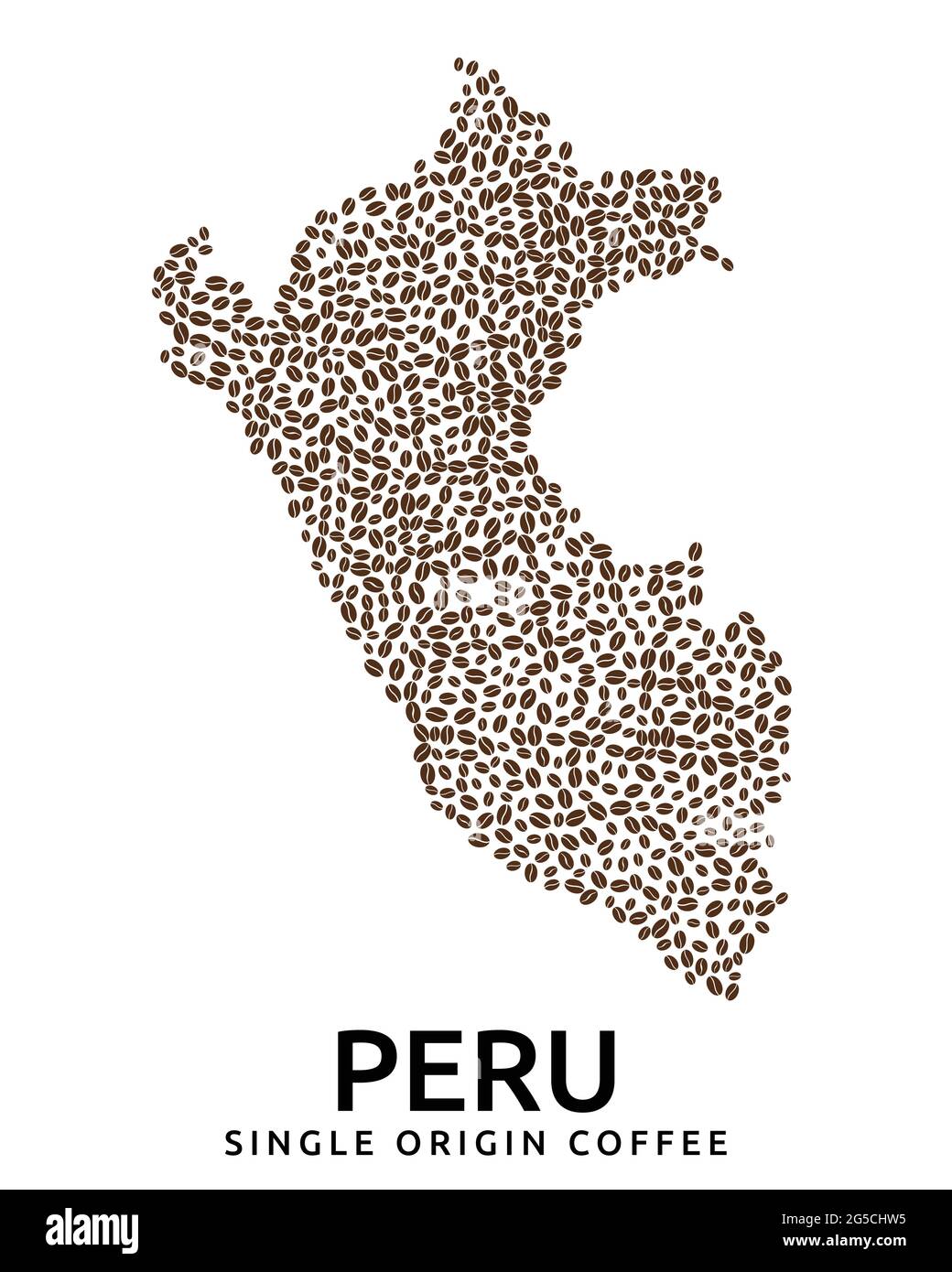 Map cafe peru hi-res stock photography and images - Alamy