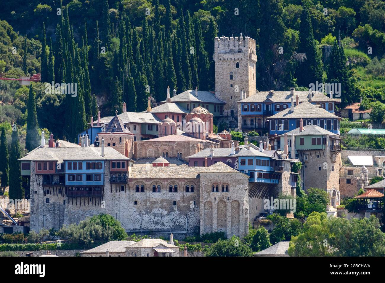 Athos greece hi-res stock photography and images - Alamy