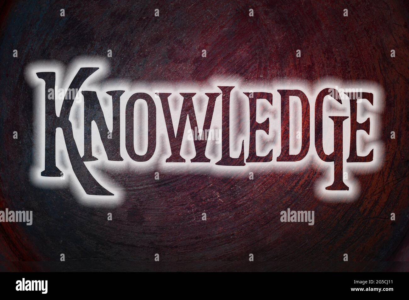 Knowledge Concept text on background Stock Photo - Alamy