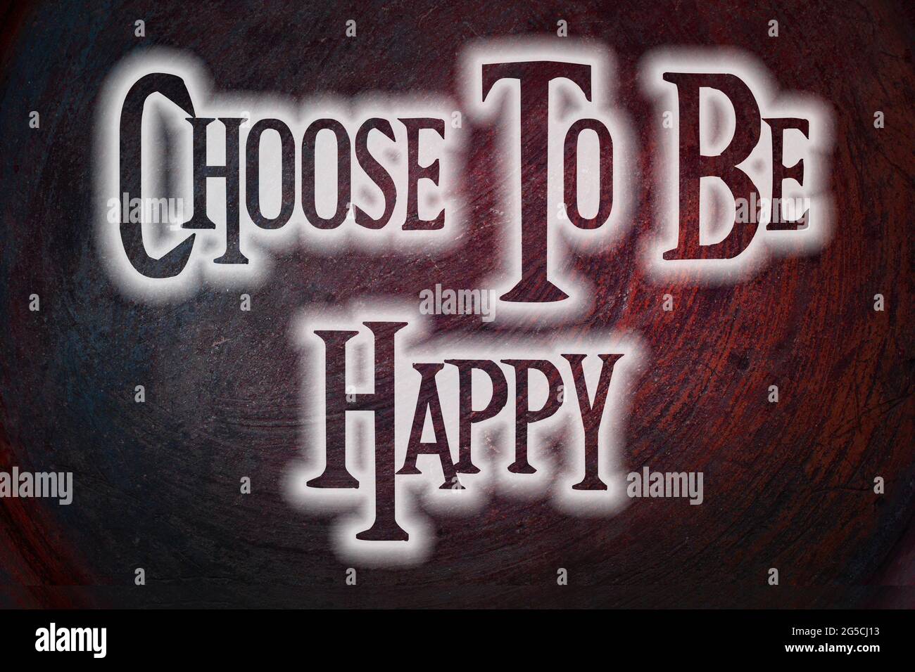 Choose to be happy hi-res stock photography and images - Alamy