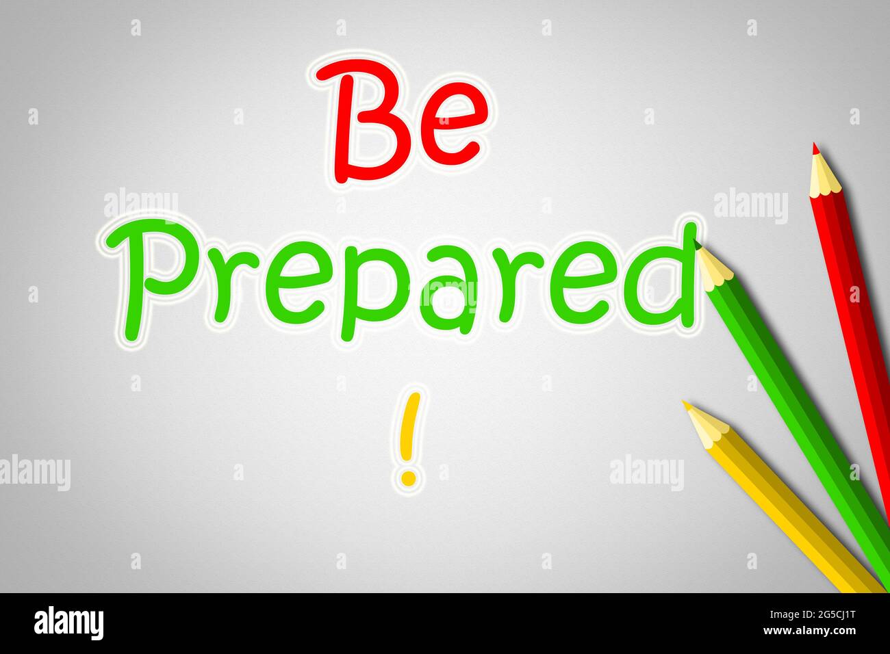Be Prepared Concept text on background Stock Photo - Alamy