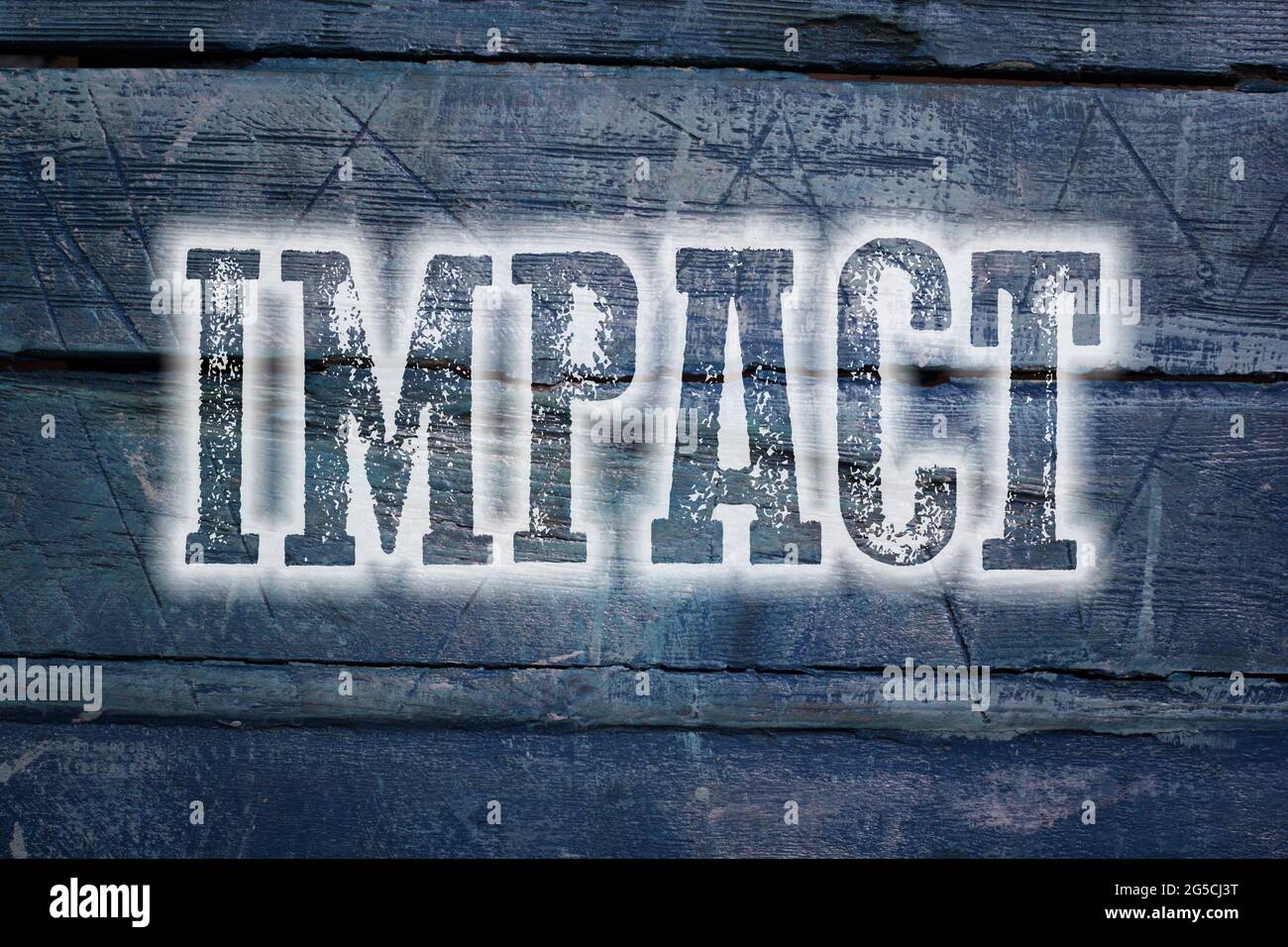 Impact Concept text on background Stock Photo - Alamy