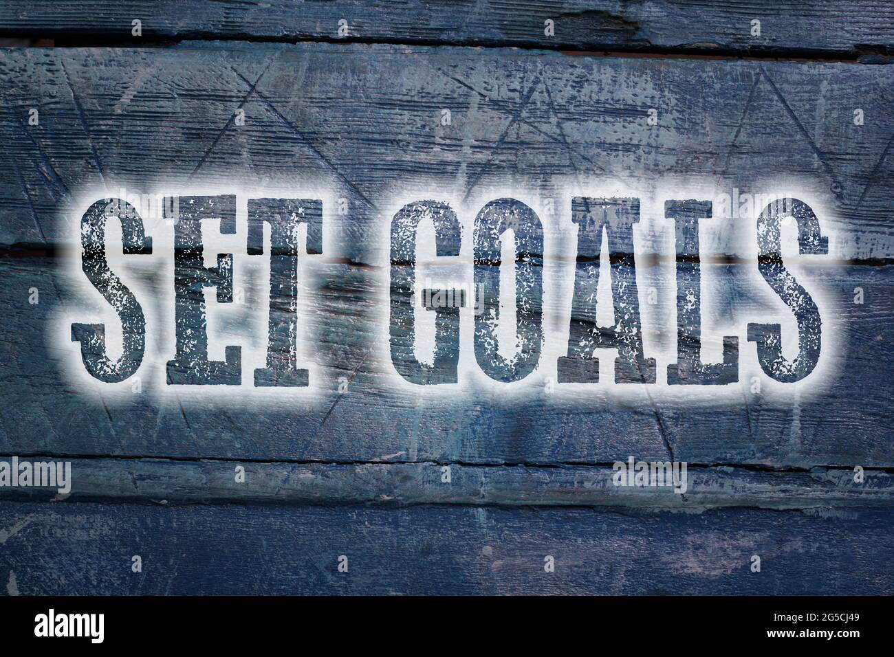 Set goals hi-res stock photography and images - Alamy