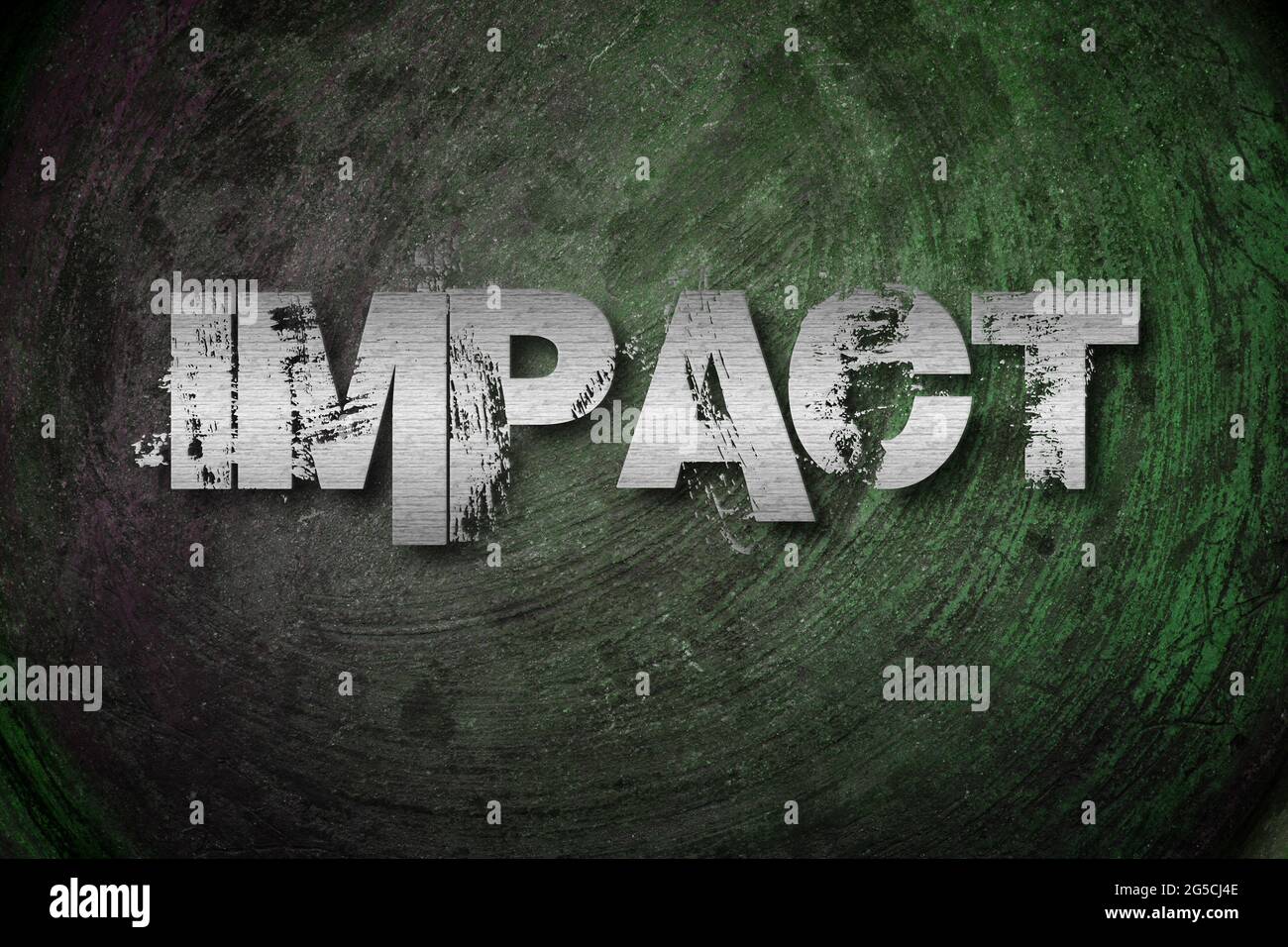 Impact Concept text on background Stock Photo - Alamy