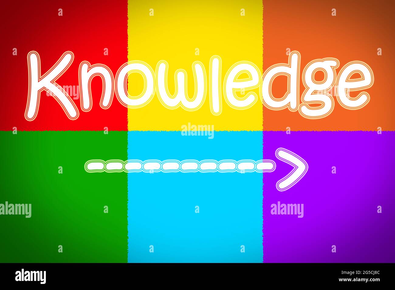 Knowledge Concept text on background Stock Photo - Alamy