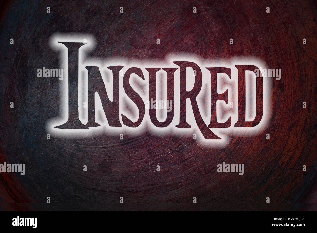 Insured text hi-res stock photography and images - Alamy