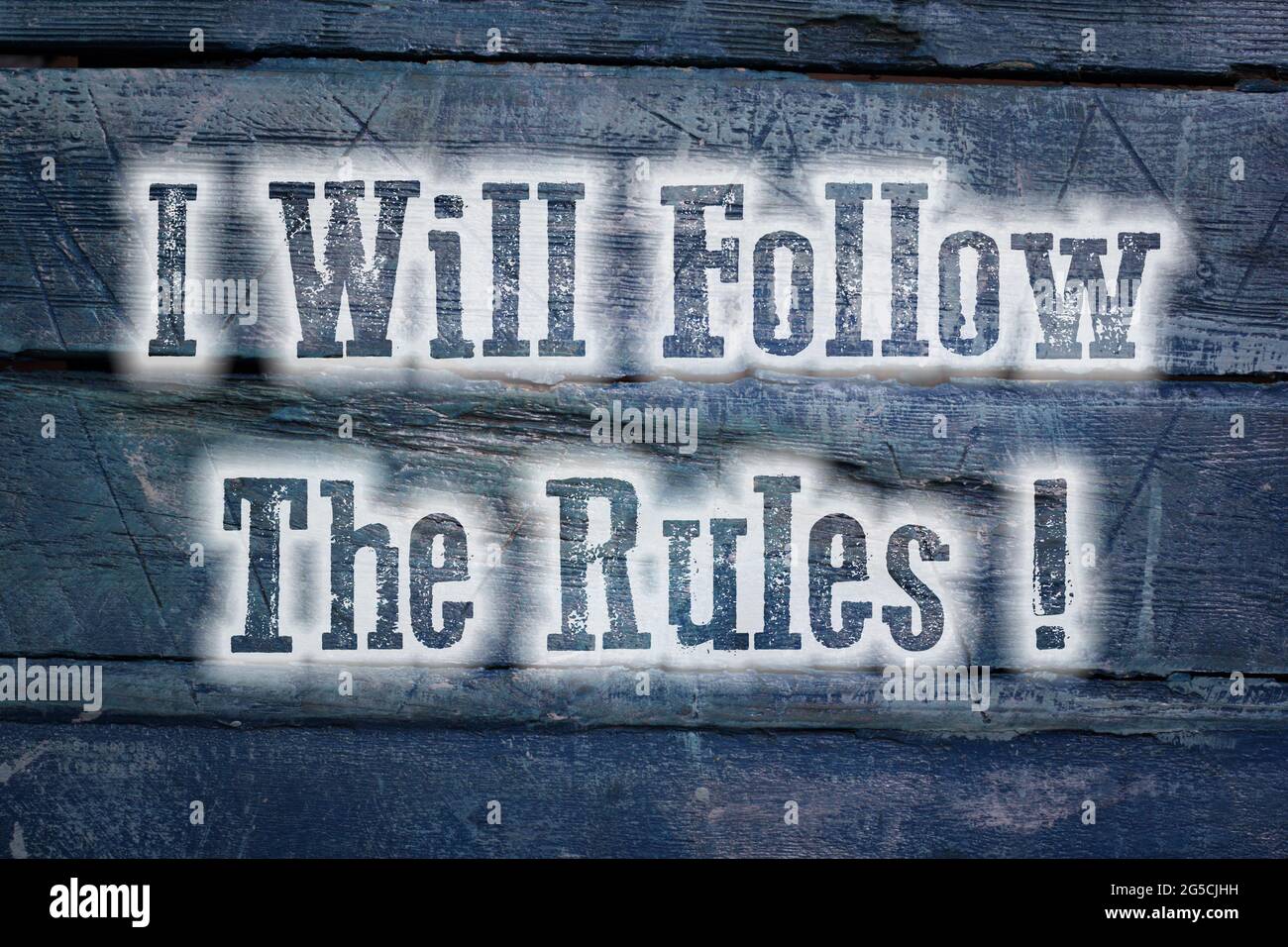I Will Follow The Rules