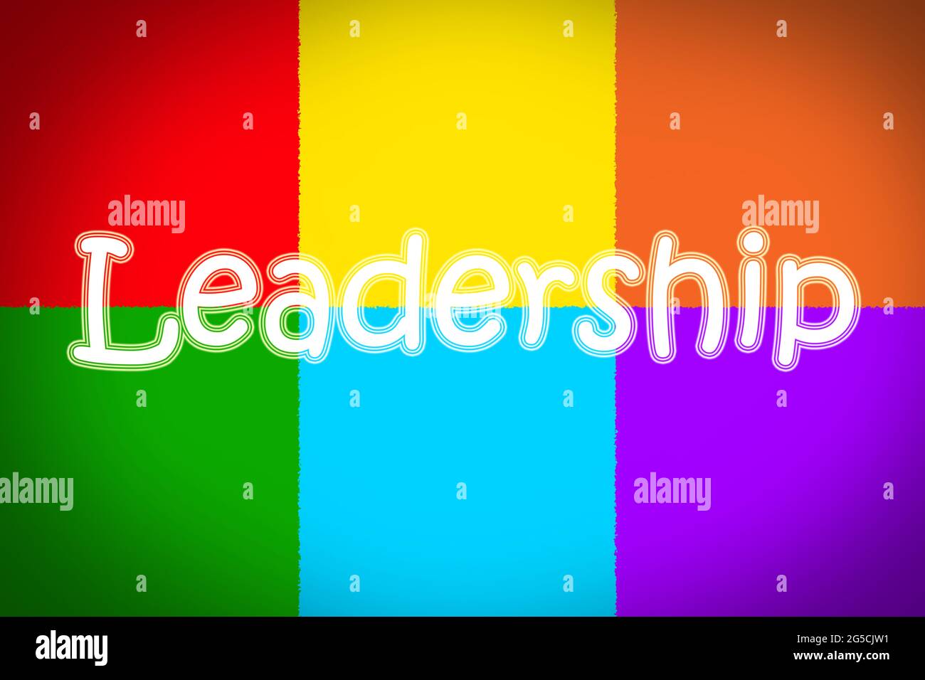 Leadership Concept text on background Stock Photo - Alamy