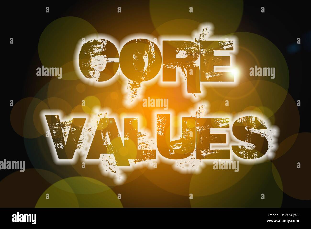 Core Values Concept text on background Stock Photo - Alamy